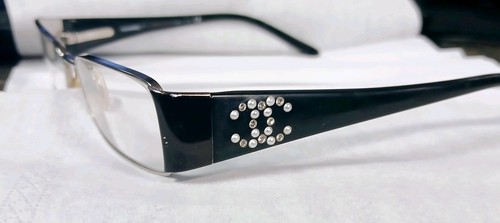 Chanel Eyeglasses Frames Women's, Pearl&Rinestone Monogram, Rectangular ...