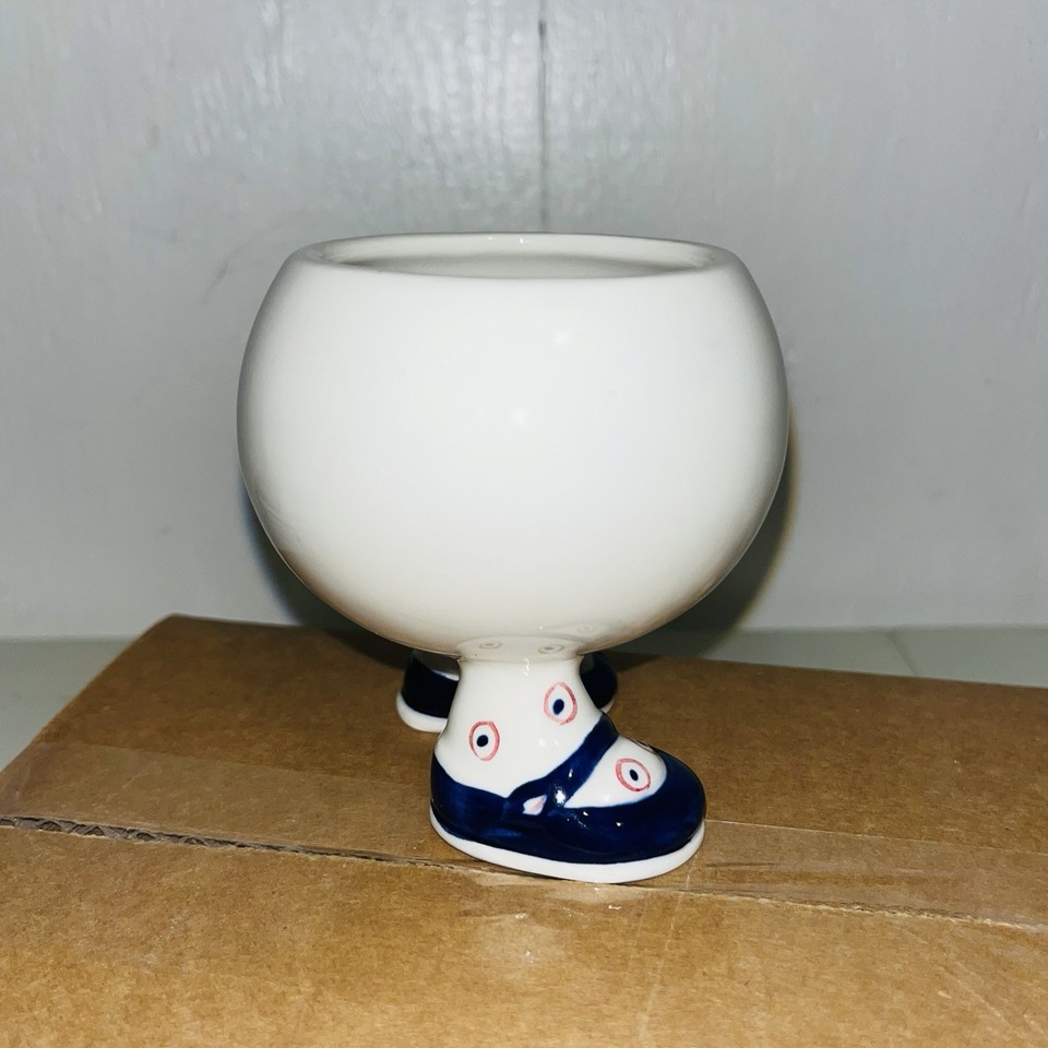 VTG Carlton Walking Ware Lustre Pottery Sugar Creamer Set Blue Mary ...