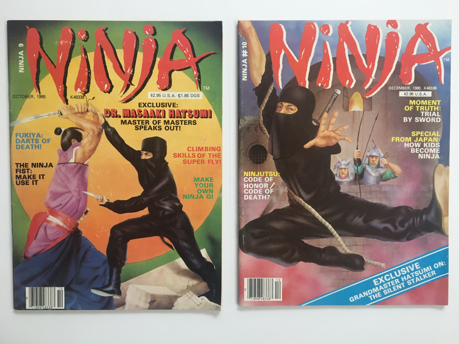 Ninja Magazine Lot. #9 And #10. 1985 Magazines | eBay