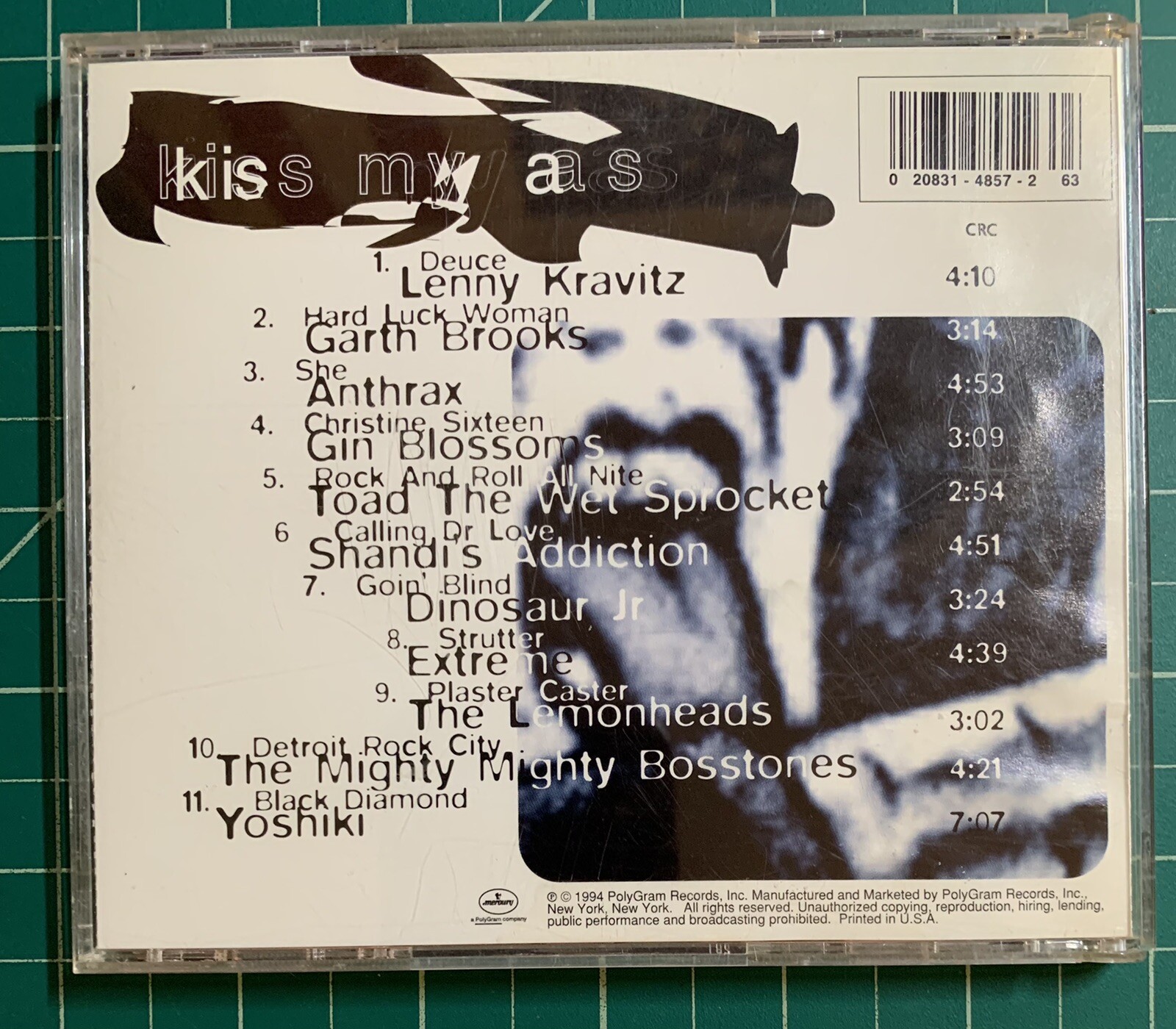 Kiss My Ass: Classic Kiss Regrooved by Various (CD 1994 Mercury ...