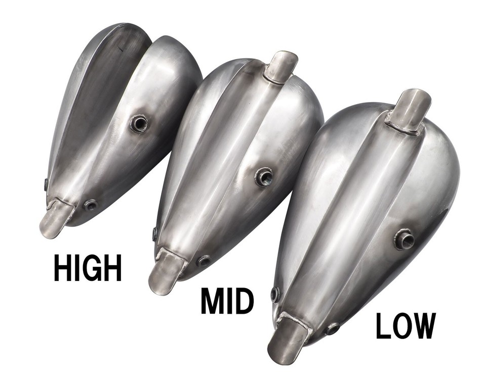 RIBBED Custom Chopper gas tank low tunnel single screw in cap | eBay
