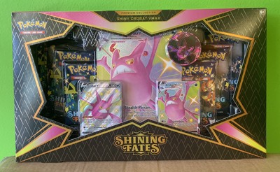 Pokemon Shining Fates Premium Collection Shiny Crobat V MAX Box TRUSTED ...