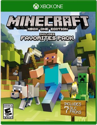 NEW Minecraft Xbox One Edition Includes Favorites Pack (Microsoft Xbox ...