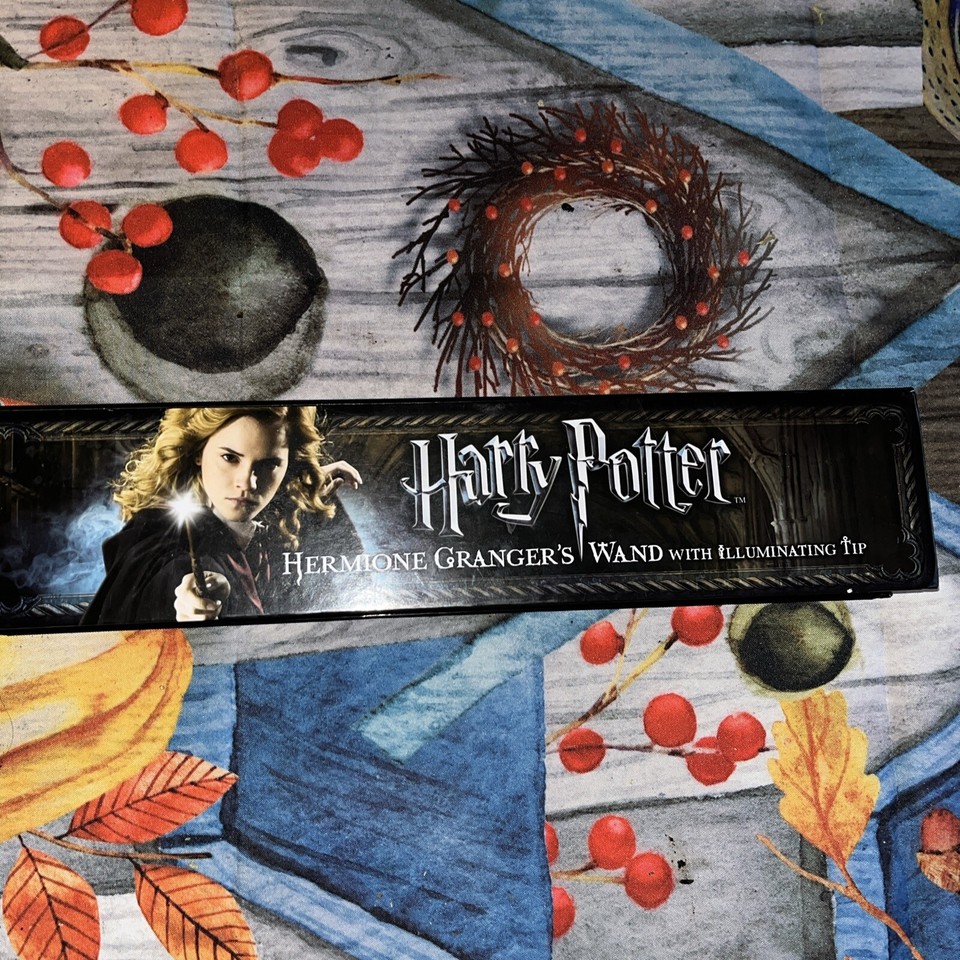 Hermione Granger Illuminating Wand The Noble Collection 812370010523 | eBay
