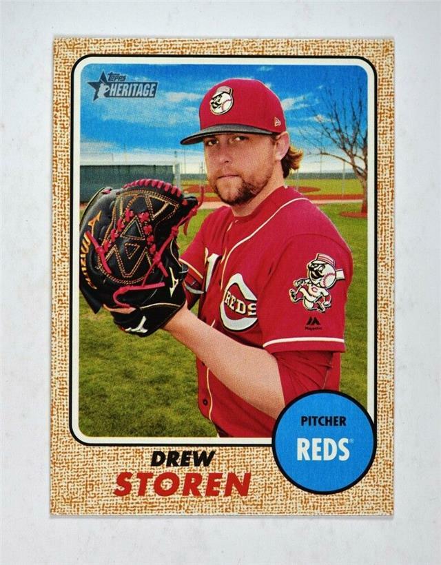2017 Topps Heritage Base #573 Drew Storen | eBay