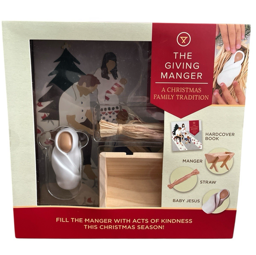 The Giving Manger Box Set Christmas Family Tradition Jesus Manger Book ...