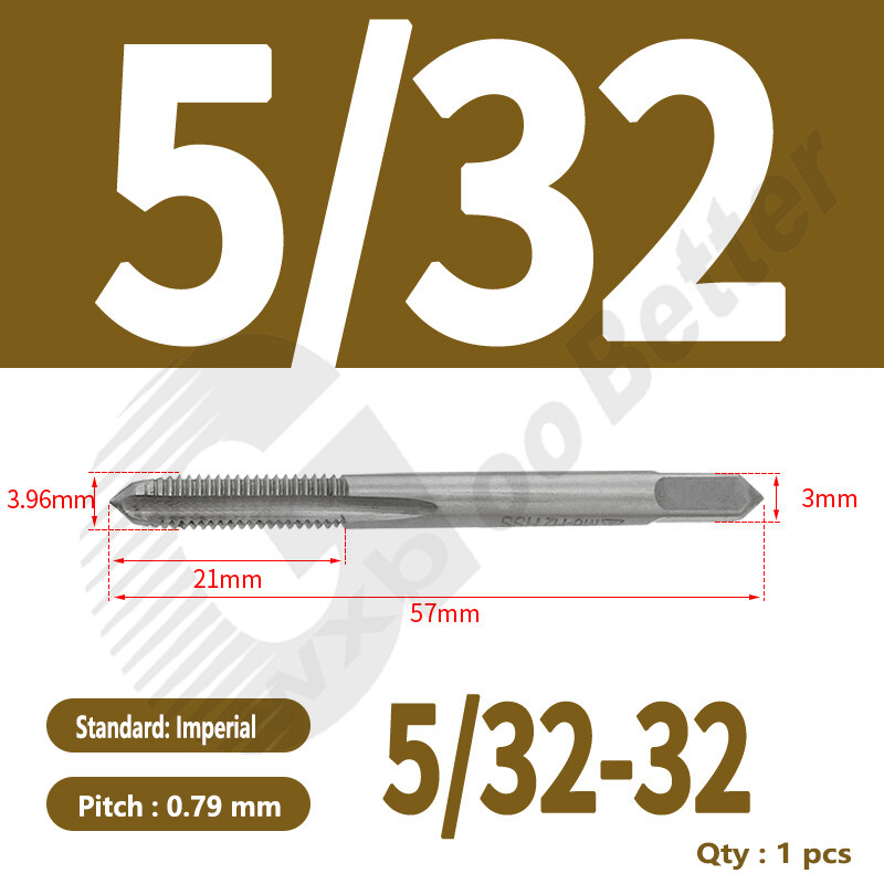 Machine Taps M1 ~ M24 Metric/Imperial Measuring System Manual Tapping ...