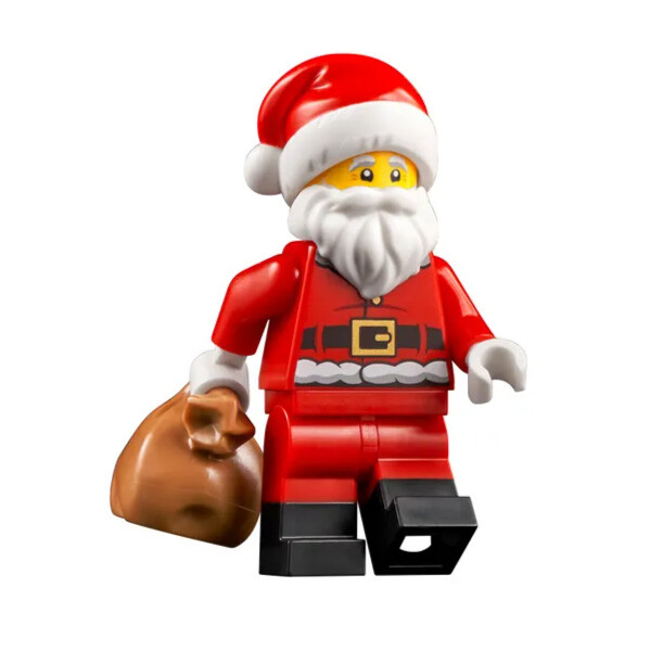 New LEGO Creator Expert Minifigure Santa Claus from set 10293 Christmas ...