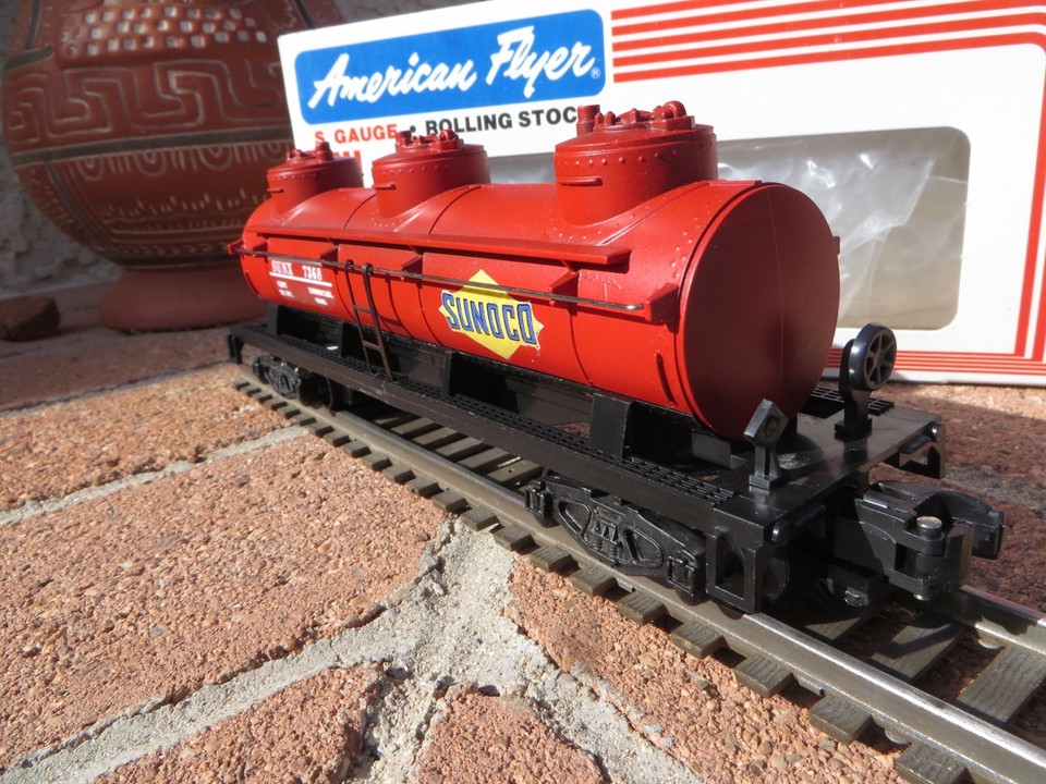 Custom Painted Sunoco 3 Dome Tank Car #7368 | eBay
