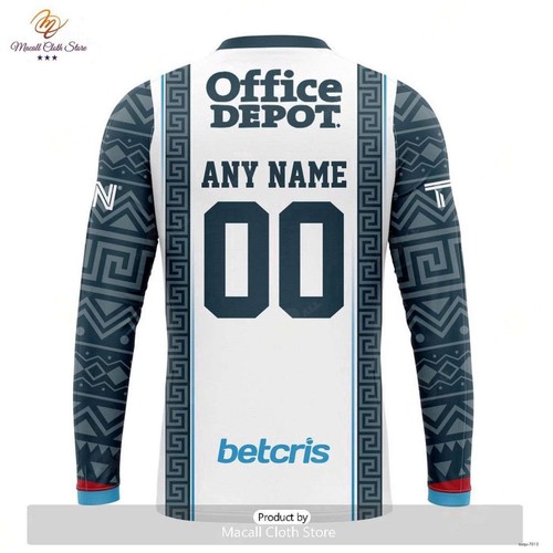 Personalized LIGA MX C.F . Pachuca Long Sleeve Shirt 2023-2024 Kits ...
