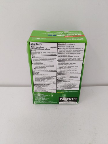 5/26 Amazon Basic Care Maximum Strength Mucus Dm, Expectorant | eBay