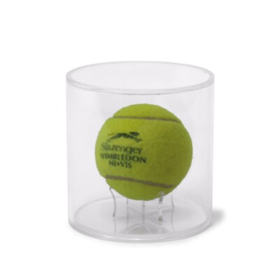 Tennis Ball Display Case Signed Autographed Tennis Ball Riser Stand ...