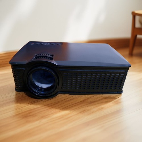Mini LED Video Projector Multi Input 1500 Lumen Home Theater LCD 1080P ...