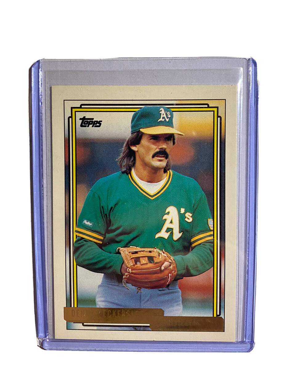 1992 Topps Gold Dennis Eckersley #738 Hall of Famer | eBay