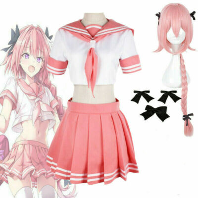 Cosplay Anime Fate FGO Apocrypha Astolfo Costume Sexy Unifrom Outfit ...