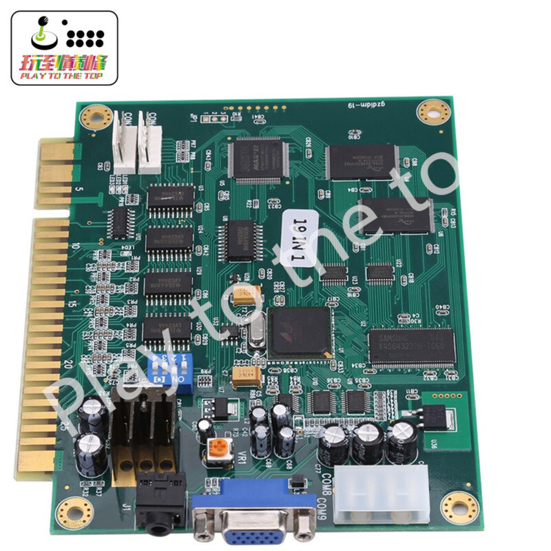 Arcade JAMMA Video Game PCB 19 in 1 Horizontal Multicade Arcade ...