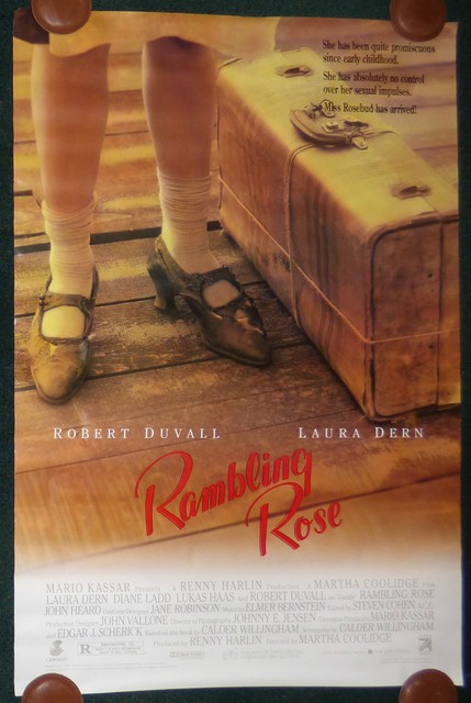 RAMBLING ROSE 1991 ORIGINAL ROLLED 1 SHEET MOVIE POSTER ROBERT DUVALL ...