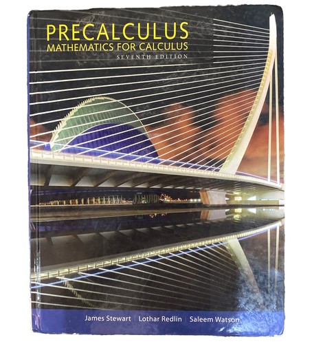 Precalculus : Mathematics for Calculus by Lothar Redlin, James Stewart ...