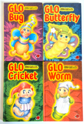 Glo Friends Ladybird Book Set Glo Bug Glo Cricket Glo Worm Glo Butterfly | eBay UK