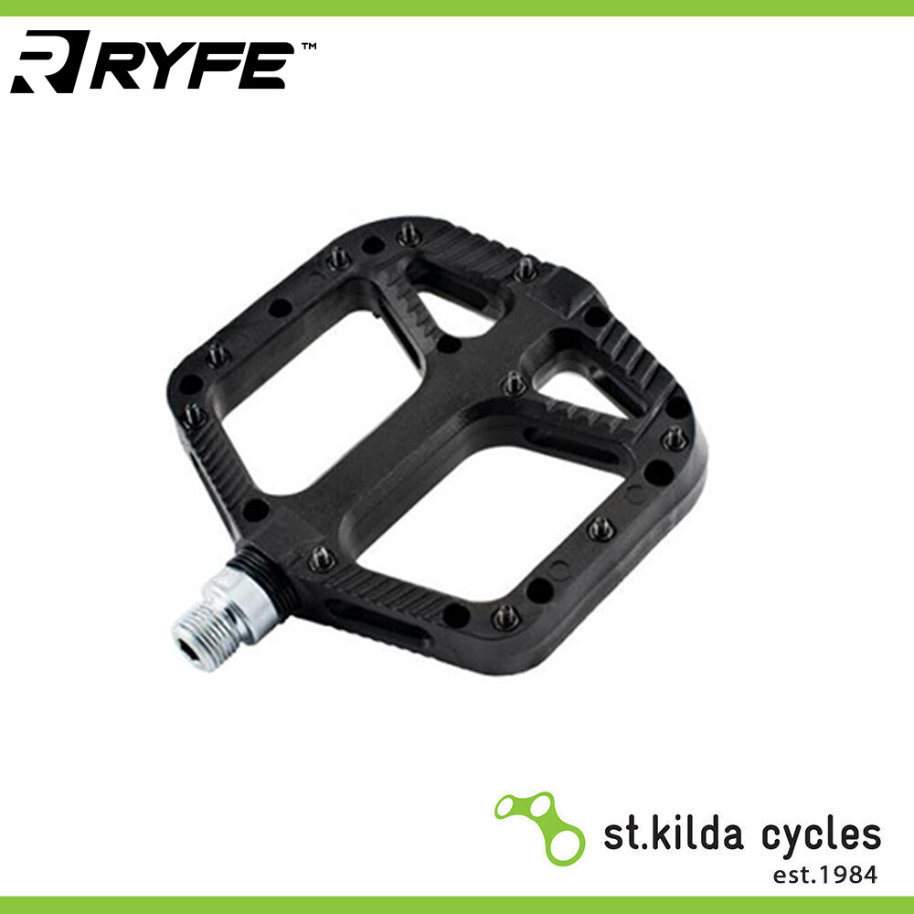Ryfe Bicycle Pedals - Sasquatch - Sealed Bearing - Nylon Comp Body ...