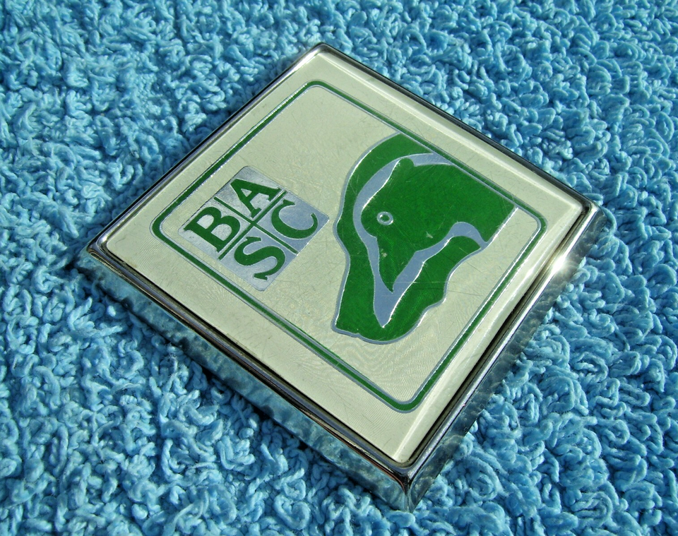 VINTAGE 1980s BRITISH ASSOCIATION FOR SHOOTING&CONSERVATION CAR BADGE ...