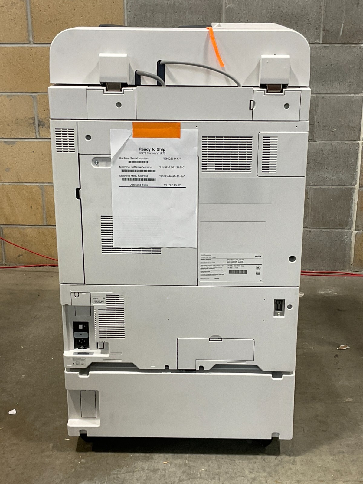 Xerox AltaLink C8145 - Color/Laser MFP Printer Copier/11x17 45ppm for ...