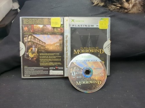 Elder Scrolls III: Morrowind (Microsoft Xbox, 2002) No manual ...