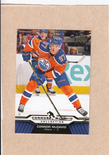 15/16 UPPER DECK CONNOR McDAVID COLLECTION CONNOR McDAVID #CM-13 (J1 ...