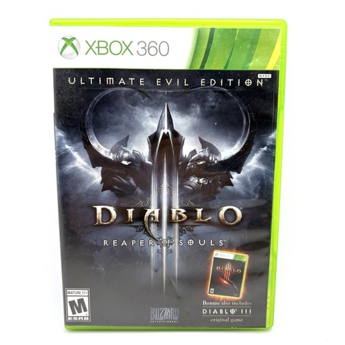 Diablo III 3 Reaper of Souls Ultimate Evil Edition XBOX 360 Rated M | eBay