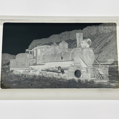 Railroad Negative Unitah Railway #12 2-8-0 Palisade, NV 1946 | eBay