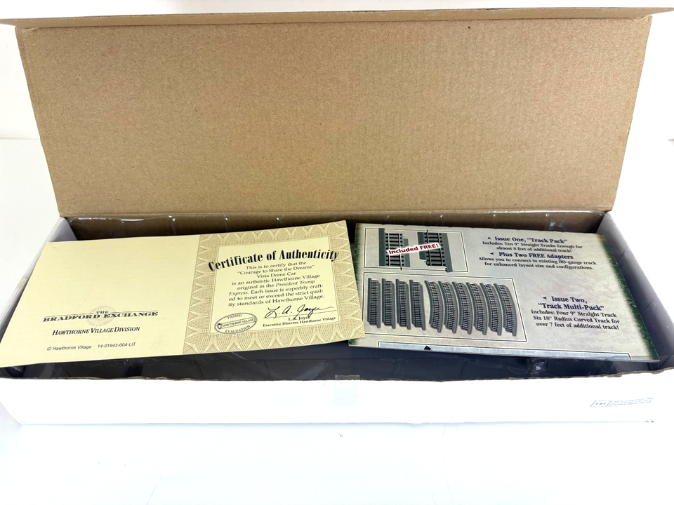 President Trump Express Vista Dome Car Train Hawthorne Village Bradford ...