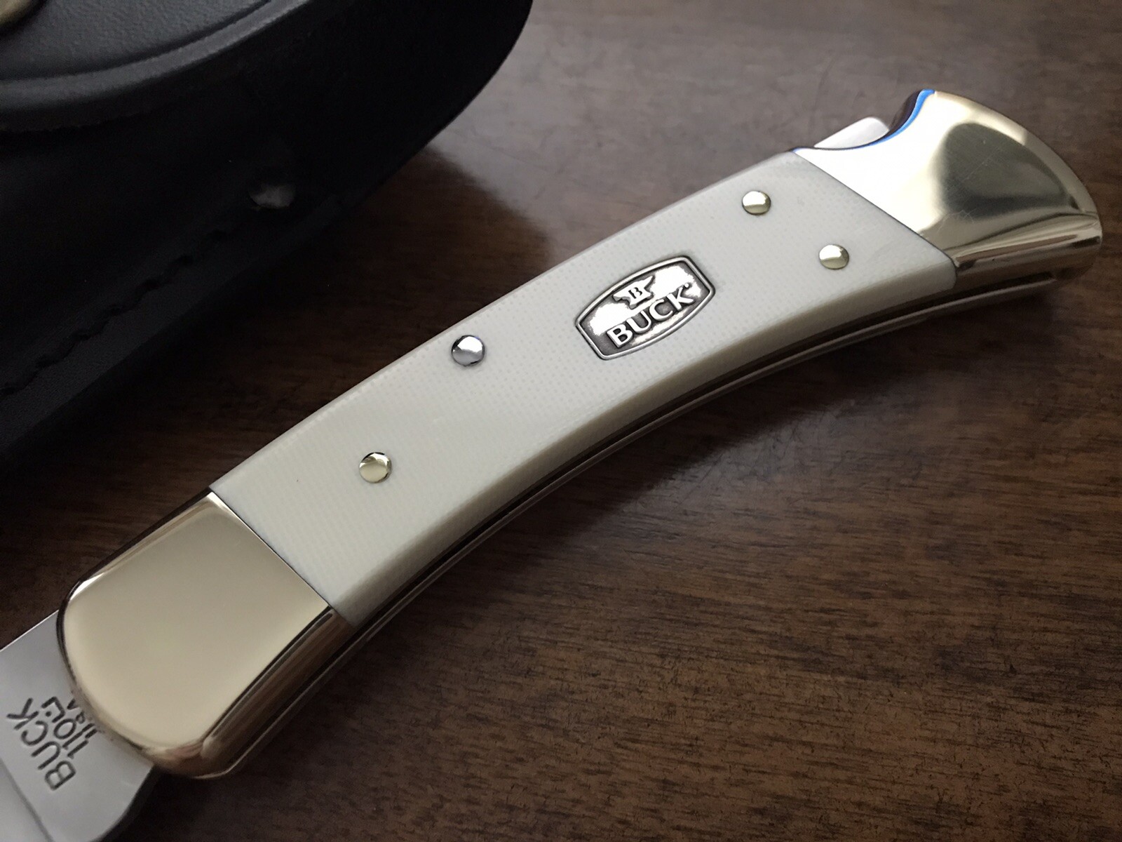 Buck 110 2018 SMKW Buck Day Folding Knife With CJ Buck Signature Made ...