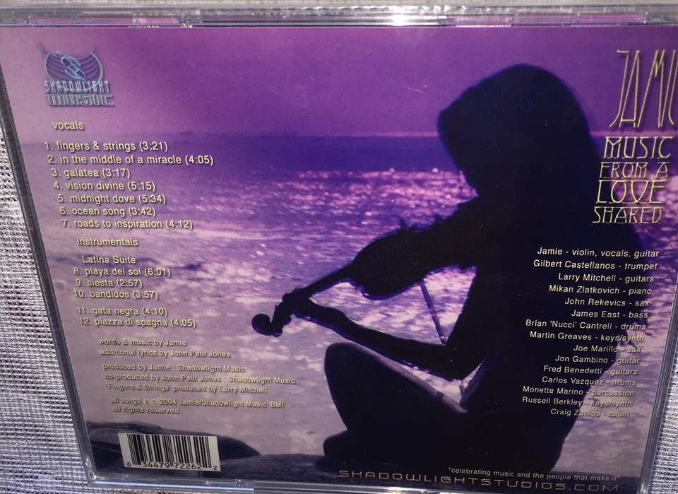Jamie - Music from a Love Shared==NEW SEALED == 634479722622| eBay