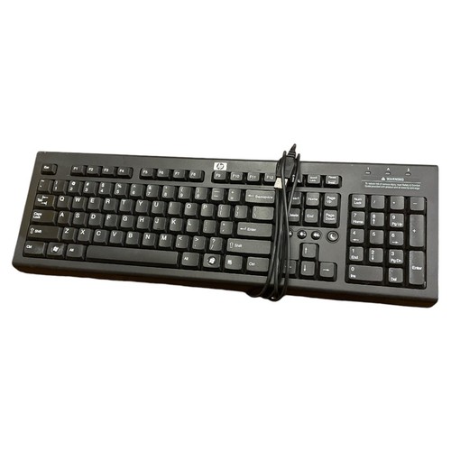 HP Wired USB Keyboard W/10 Key 539130-001 Model PR1101U | eBay