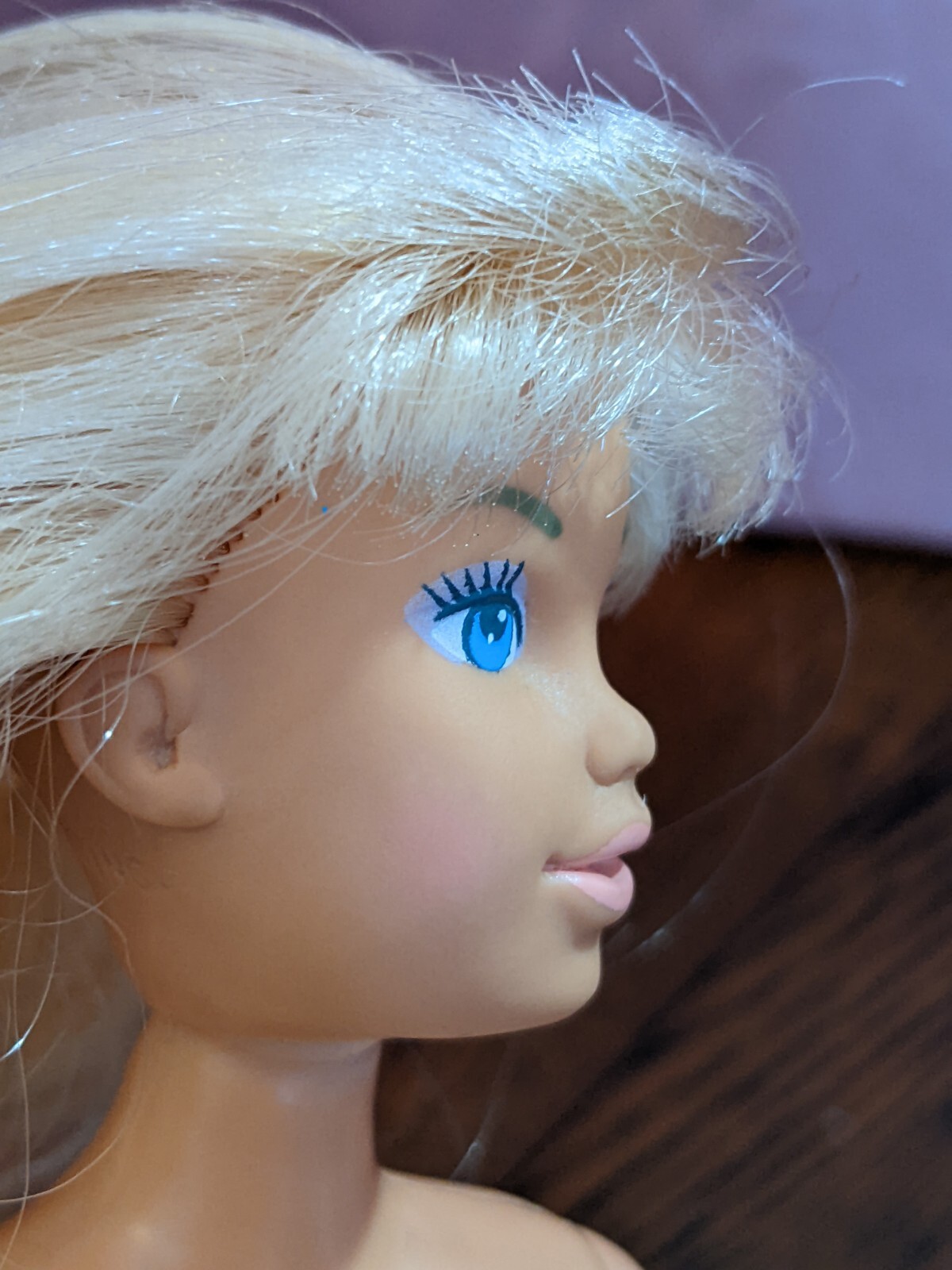 VINTAGE 1990 MERITUS IND., INC. FASHION DOLL IN OOAK HANDMADE DRESS | eBay