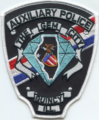 QUINCY ILLINOIS IL The Gem City AUXILIARY POLICE PATCH | eBay