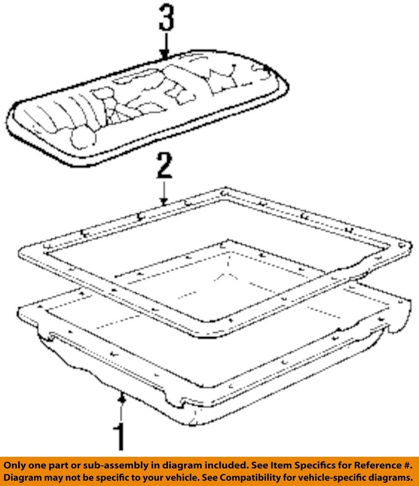 GM OEM 85-14 Allante Transmission Transmission Components-Pan Gasket ...