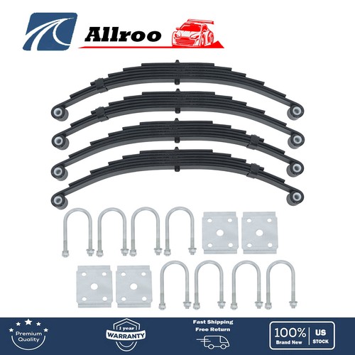 NEW 7000# 7k Tandem Trailer Axle Suspension Kit 3500lbs Leaf Springs /U ...