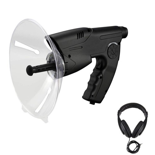 Outdoor Dish Sound Amplifier Voice Recorder Bird Watching Listening ...
