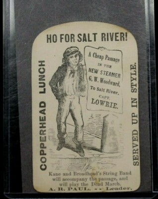 VERY RARE 1860s POLITICAL PROPAGANDA FOR COPPERHEAD PARTY-THE PEACE ...