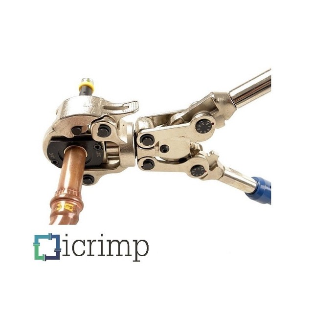 iCrimp Ct8000 Copper Pipe Press Gun Crimp Tool 15&20mm Copper 16&20mm ...