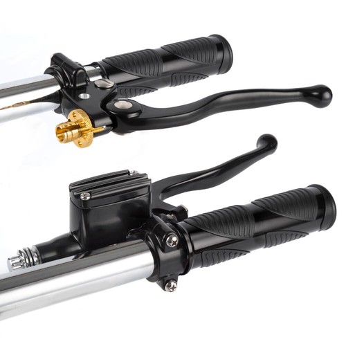 Glossy Black Hand Control Reservoir Brake Clutch Levers Kit for Triumph ...