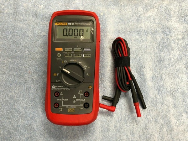 Fluke 28ii EX Intrinsically Safe Ip67 True-rms Multimeter for sale ...