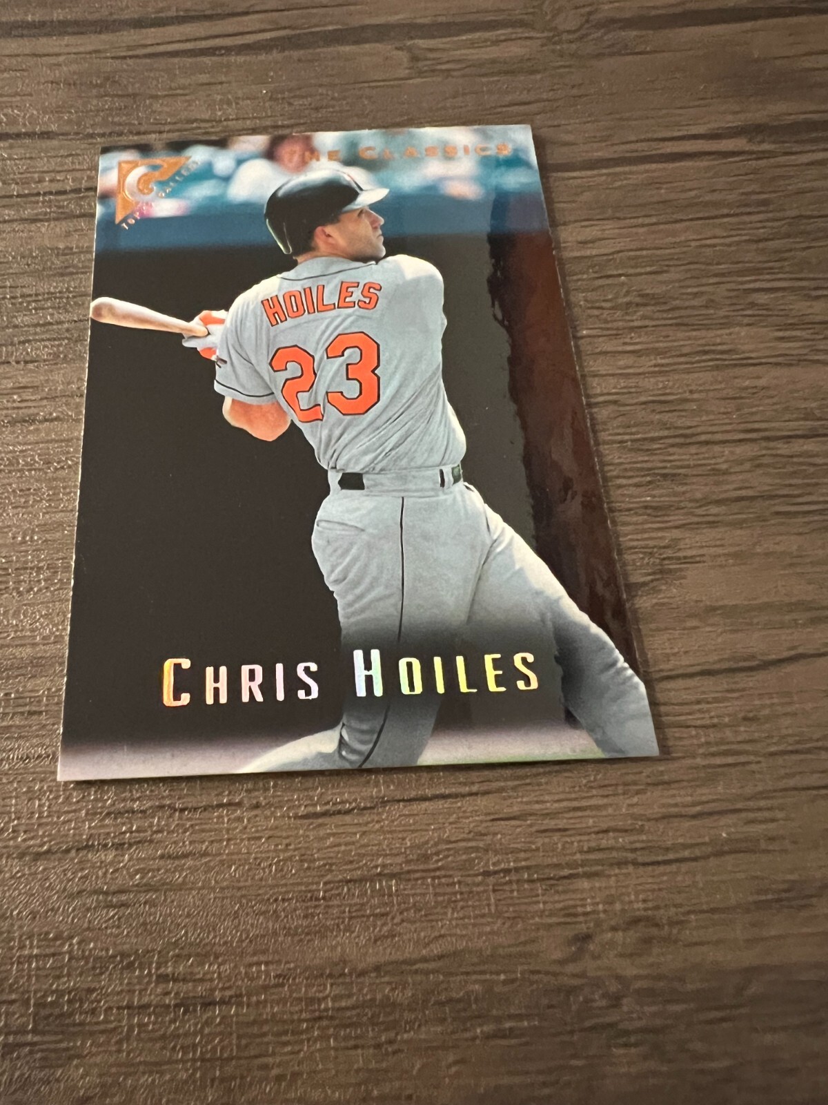 1996 Topps Gallery The Classics Baseball Card #53 Chris Hoiles, Orioles ...
