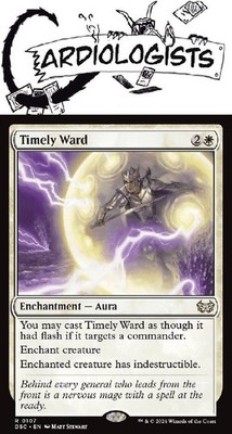 Timely Ward | Magic the Gathering MTG | Duskmourn Commander DSC | NM | eBay