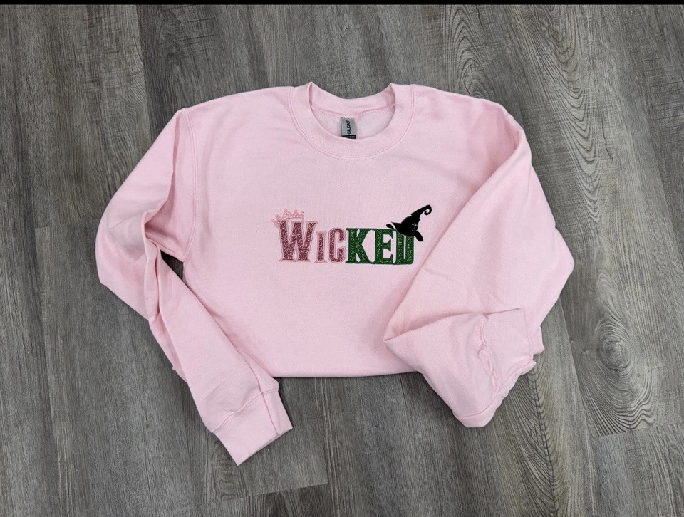 Wicked Pink Sweatshirt- Sz Medium | eBay