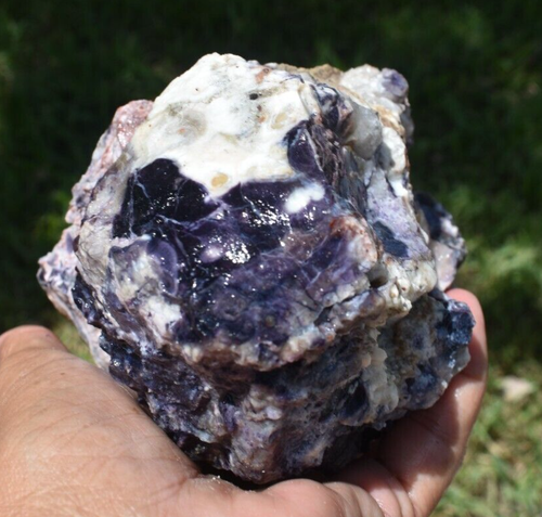 2.52 LB AAA TIFFANY STONE ROUGH, BERTRANDITE, OPALIZED FLUORITE Utah ...