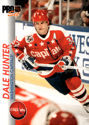 1992-93 Pro Set - #202 Dale Hunter Capitals | eBay