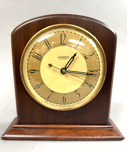 Vintage 1930's HAMMOND “Como” Electric Desk /Shelf Clock | eBay