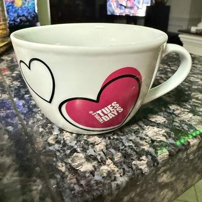T-Mobile Tuesdays Limited Edition Coffee Mug Cup Valentines Day Hearts ...